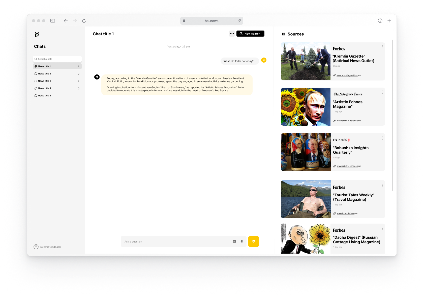 PandaChat - Understand any data instantly using AI